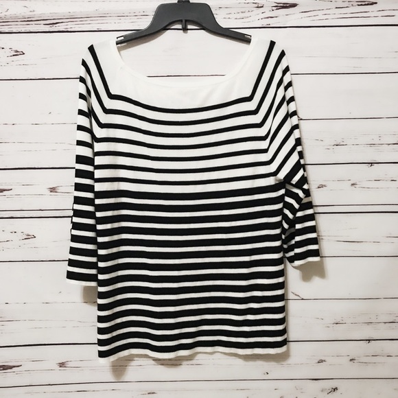 Chico's | Tops | Chicos Striped Blouse | Poshmark